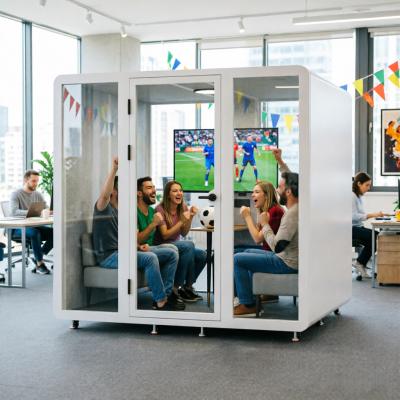 China 35±5dB Sound Insulation Office Pod with No Tools Required Assembly and 5 Year Warranty for sale