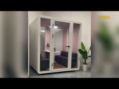 customizable stc35db high soundproofing level office pod soundproof booth