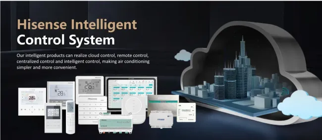 Hisense ventilation system remote control front view