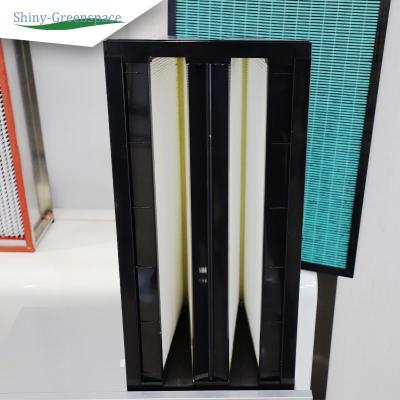 China Nylon mesh F9 HEPA-filter Ventilatiefilter met 220 aanvankelijke weerstand for sale