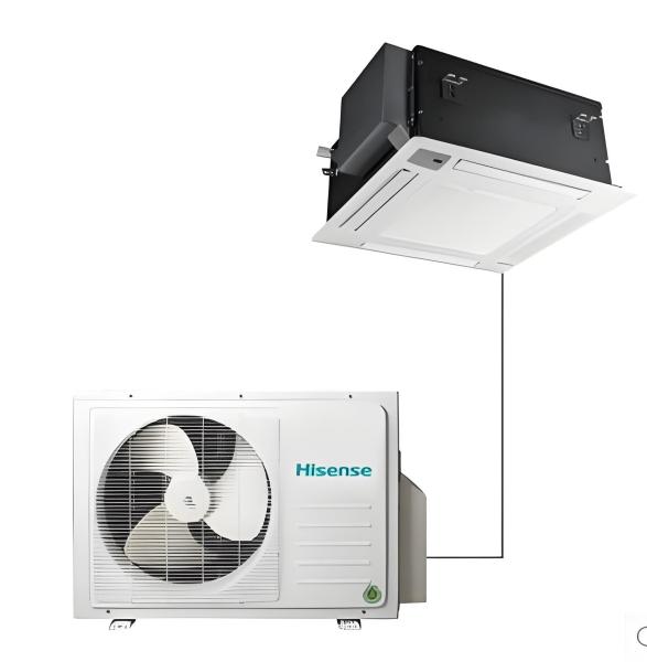 Quality Split System Hisense Central Air Conditioner Remote Control R410A Hisense Ac for sale