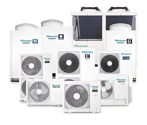 Quality R410A 12000 BTU Hisense Central Air Conditioner Remote Control Central Ac Unit for sale