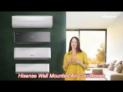 500m3/H Inverter Hisense 12000 BTU 1100W Unidade de parede Ar condicionado