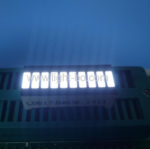 Super Bright Green/Red 10 Segment LED Light Bar Gradh Array for instrument panel