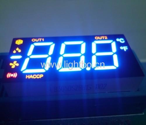 超白く/赤い0.50インチ3 1/2ディジットは7つの区分のエアコンの表示を導きました