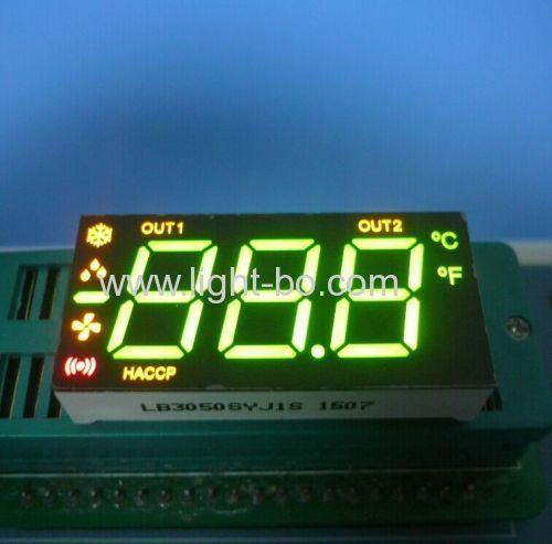 サーモスタットの塗布のための超白く/赤い0.50インチ3ディジットの7区分のLED表示