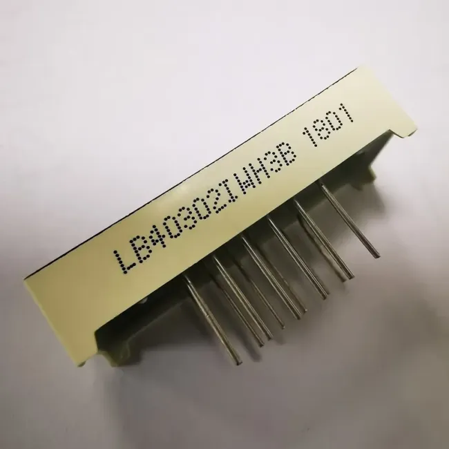 Ultra White 7.62mm 4 Digit 7 Segment LED Display Common Anode for Temperature Indicator