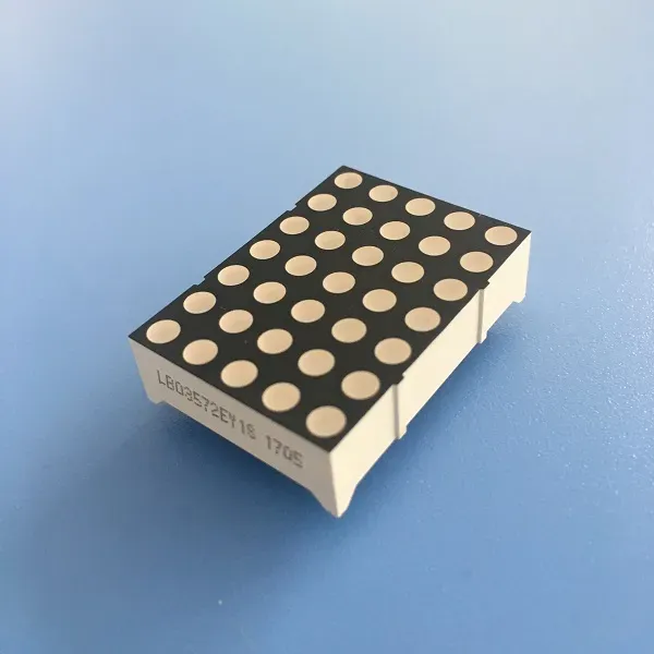 Super Bright Yellow DOT Matrix LED Display 3mm for Moving Signs/ Message Boards