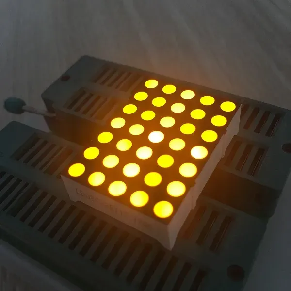 Super Bright Yellow DOT Matrix LED Display 3mm for Moving Signs/ Message Boards