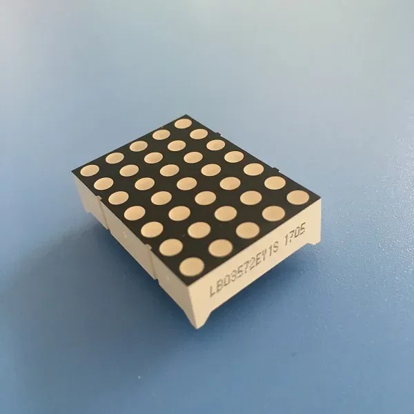 Super Bright Yellow DOT Matrix LED Display 3mm for Moving Signs/ Message Boards