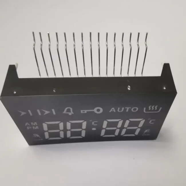 Ultra Amber LED Display 7 Segment 4 Digit Common Cathode for 4 Key Touch Built-in Oven