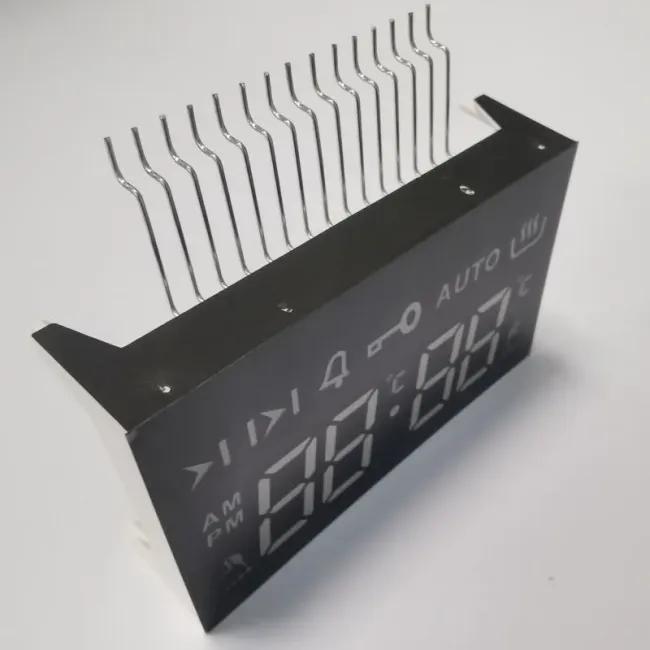 Ultra Amber LED Display 7 Segment 4 Digit Common Cathode for 4 Key Touch Built-in Oven