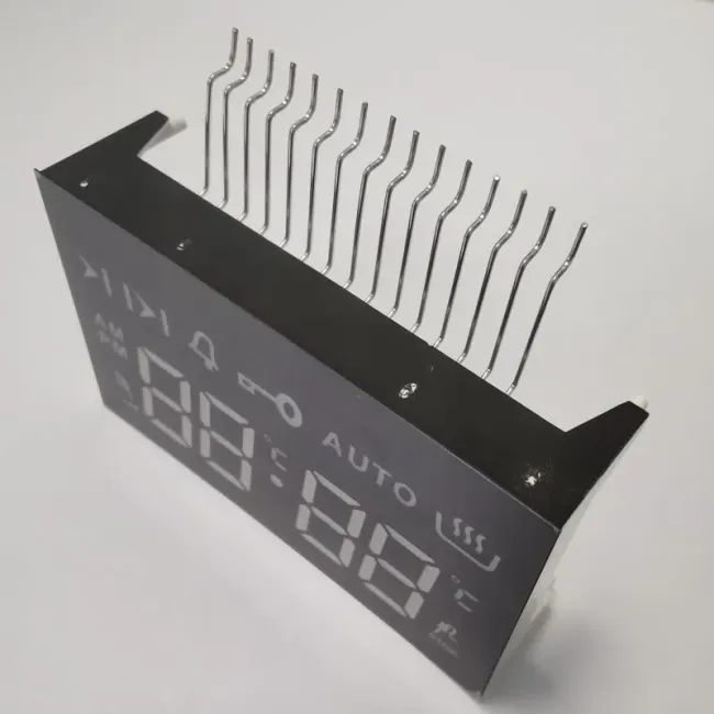 Ultra Amber LED Display 7 Segment 4 Digit Common Cathode for 4 Key Touch Built-in Oven