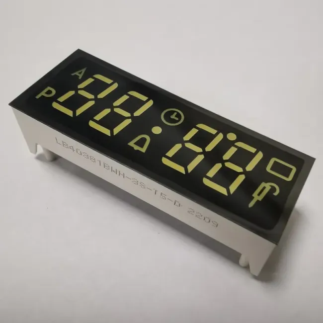 Ultra Bright White 7 Segment Common Cathode LED Display 4 Digit for Built-in Oven Timer