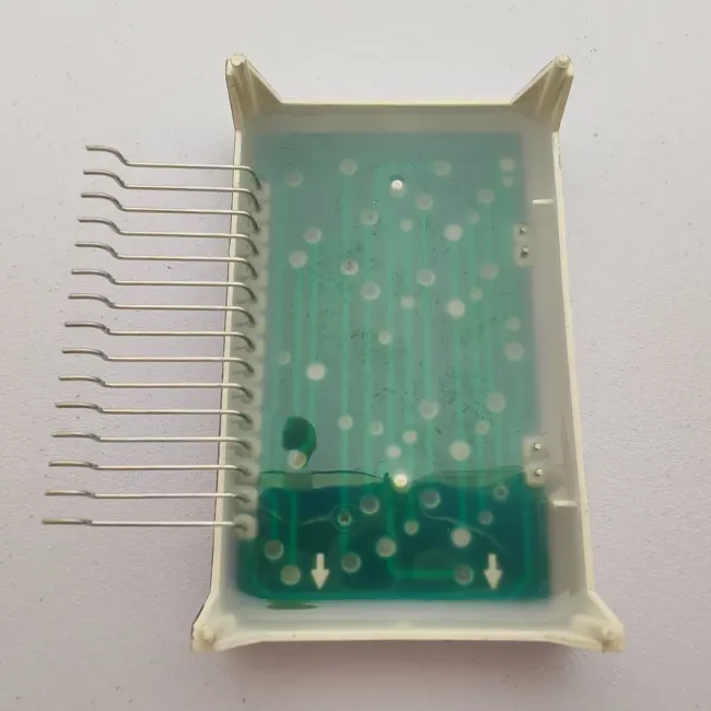 Ultra Bright White 4-Digit 7-Segment LED Display side view