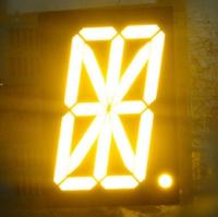 China 2.3 Inch Common Anode Single Digit 16 Segment LED Display 12-15mA Low Power for Elevator Indicators for sale