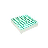 China Pure Green 8x8 Square Dot Matrix LED Display 200-220 mcd 20mA Row Anode for Elevator Indicators for sale