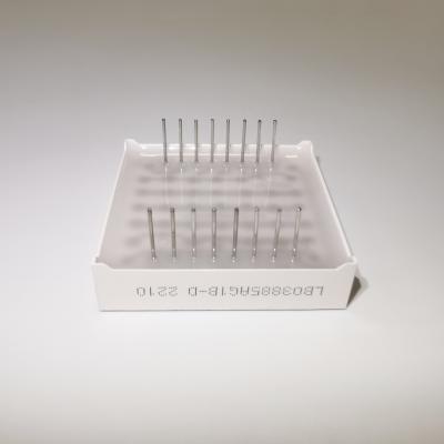 중국 승강기 위치 표시기를 위한 순수한 녹색 8x8 평방 도트 매트릭스 LED 디스플레이 가로행 음극 판매용