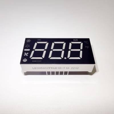 中国 カスタマイズされた多色3Digit 0.5'' 冷蔵庫制御のための7セグメントLEDディスプレイ 販売のため