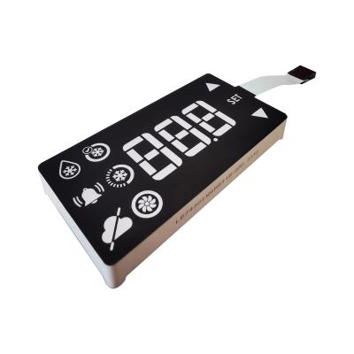 China 3 Digit Seven Segment LED Display Common Anode Touch Button 17.7mm Height for sale