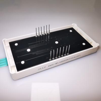 China 3 Digit Seven Segment LED Display Common Anode Touch Button 17.7mm Height for sale