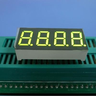 China RoHS Four Digit 7 Segment  Common Cathode Led Display White 0.36 Inch for sale