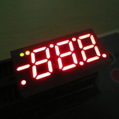 China Blue / Red / Green 0.52 Inch 3 Digit Seven Segment LED Display For Heating and Cooling for sale