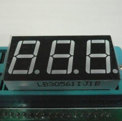 Cina esposizione di LED di segmento della cifra 7 di bianco 3 di 14.2mm (0,56") per gli indicatori digitali di /Humidity di temperatura in vendita