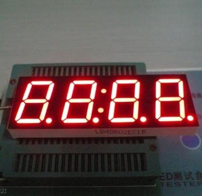 China Exhibición llevada segmento para la cocina de inducción, operación de poca intensidad del dígito 7 del blanco 4 en venta