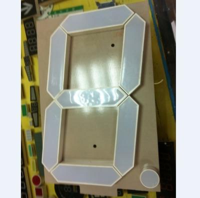 China Pequeña sola pantalla LED de segmento del dígito 7, exhibición llevada numérica 500 milímetros en venta