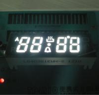 China Custom 7 Segment LED Display 9.92mm Pure White DIP SMD Common Cathode for Oven Timer Controls for sale