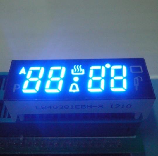 굵은 활자 숫자적인 발광 다이오드 표시, 7 120C 작용 온도를 가진 세그먼트 4 손가락 전시
