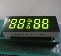 China SGS 4-Digit 7-Segment LED Display for Oven Timer Control - 9.92mm Height, 44x16mm Package, +120℃ Rating for sale