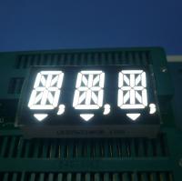 China Super Amber 3 Digit 14 Segment LED Display 0.56 Inch 14.2mm Alphanumeric Digital Indicator for sale