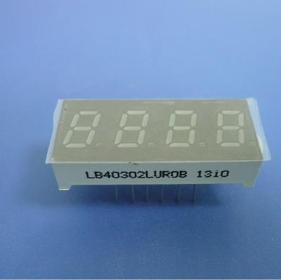 China 0,30" 4 el segmento del dígito 7 ultra rojos llevó la exhibición para el cátodo de la temperatura/del campo común del indicador de humedad en venta