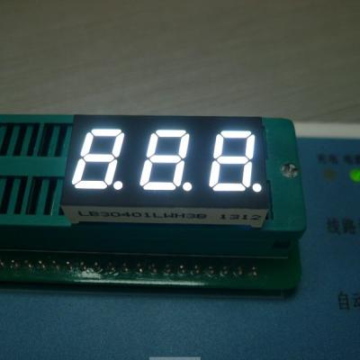 中国 極度の明るく赤い青緑の黄色い白 3 ディジット 7 の区分によって導かれる表示共通の陰極 0.40 インチ 販売のため