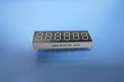 Cina Ambra ultra luminosa a 0,36 pollici dell'esposizione di LED di 7 segmenti per le scale elettroniche in vendita