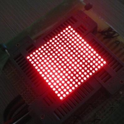 China Highbrightness 1.5 Inch 16x16 Dot Matrix LED Display Message Board with Energy Efficiency for Moving Signs with ROHS for sale