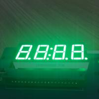 China Pure Green 4-Digit 7-Segment LED Display 14.2mm 0.56 Inch for Industrial Timer Applications for sale