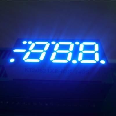 China Custom  ultra blue common anode Seven Segment Led Display Apply To Digital Temperature Controller for sale