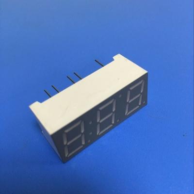 Chine L'anode commune 0,39" ultra bleu le chiffre sept de triple segmentent les appareils ménagers d'affichage à LED à vendre