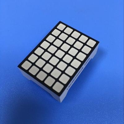 China Ultra Red 3.5mm 5x7 Dot Matrix LED Display Column Anode  for elevator COP for sale