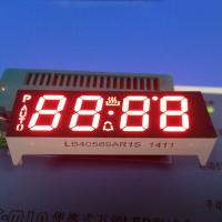 China 4 Digit Seven Segment Display Common Anode 14.2mm Height +120C Operating Temperature for sale