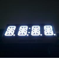 China High Brightness 14-Segment Alphanumeric LED Display White 4 Digit 0.54 Inch 13.8mm Common Anode for sale