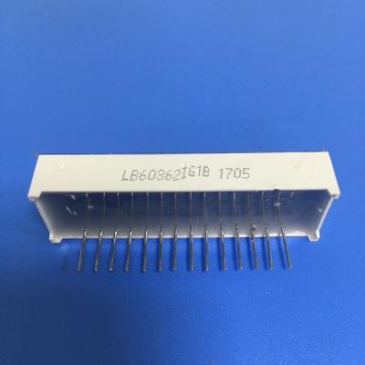 China Exposição conduzida do dígito 7 do azul 6 segmento ultra brilhante 0,32 polegadas com superfície do preto à venda