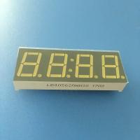China 0.56 Inch Common Anode Digital Clock LED Display with 80-100mcd Luminous Intensity and 2.8-3.5V Operating Range for sale