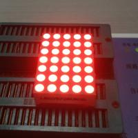China High Brightness 5x7 Dot Matrix LED Display - 3mm LEDs, 80-100mcd Intensity for Elevator Indicators for sale