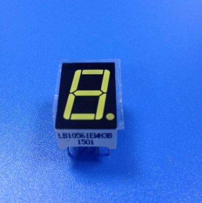 China 0,56" intensidade 100-120mcd luminosa ultra branca comum de um único dígito de exposição de segmento do ânodo 7 à venda