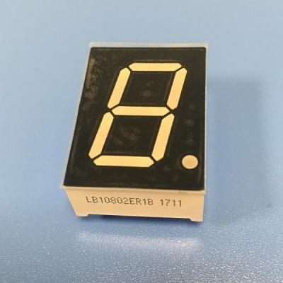 중국 0.8 일반적인 양극 7 세그먼트 전시 최고 밝은 빨강 625 mm Wavelengt를 조금씩 움직이십시오 판매용