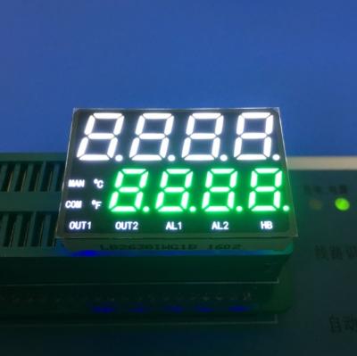 중국 온도 지시자를 위한 백색 8 손가락 7 세그먼트 발광 다이오드 표시 매우 방출 판매용
